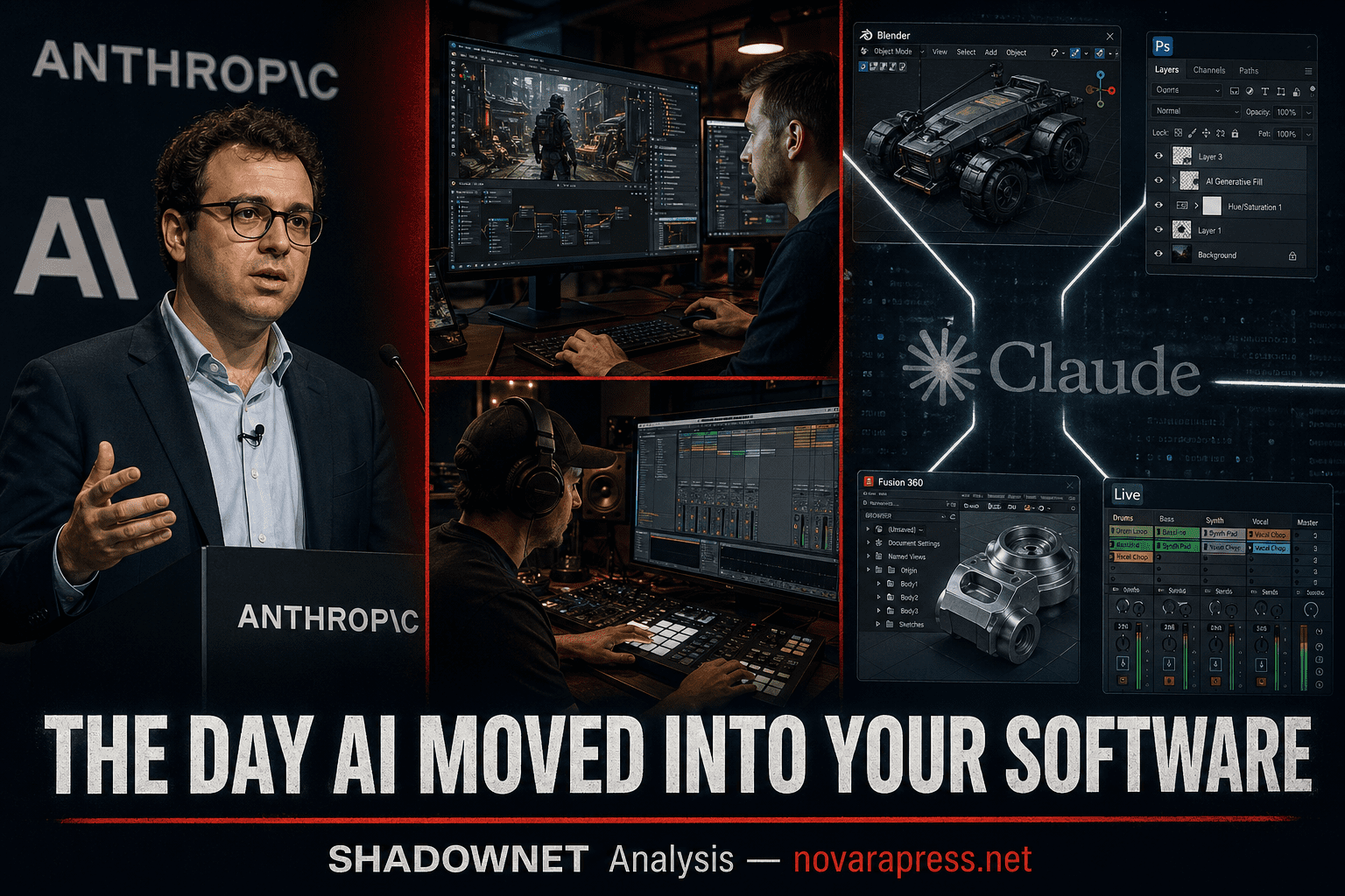 The Day AI Stopped Being a Tab You Switch To — Claude Is Now Inside ...